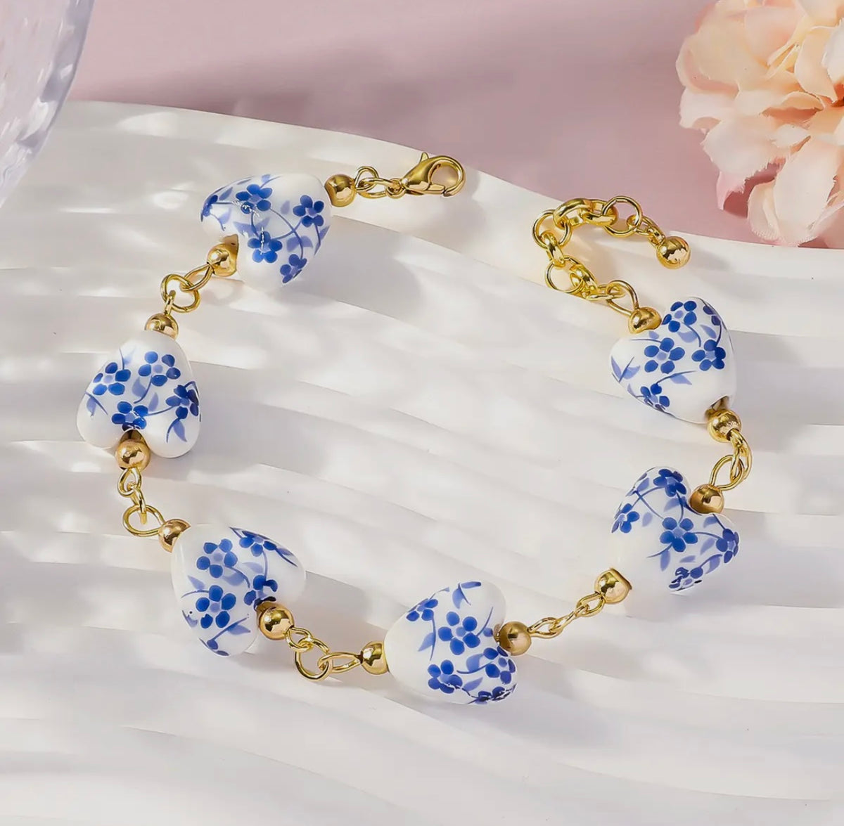 Blue and white bracelet – Shop with Talisa